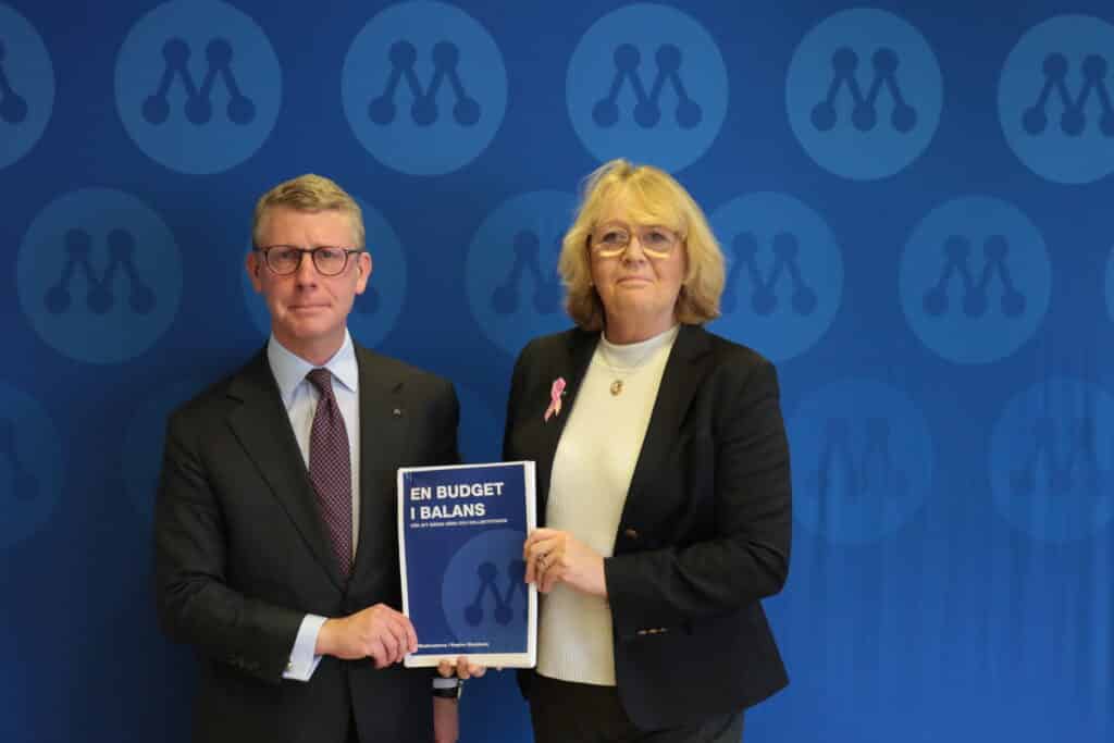 Moderaternas oppositionsbudget: En budget i balans | Moderaterna i ...